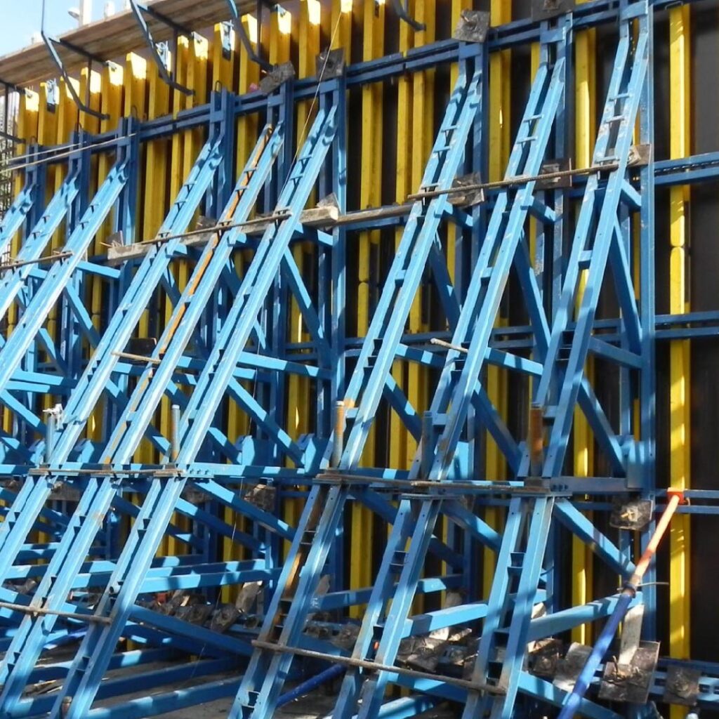 Single Surface Wall Formwork Systems - Korkmaz İskele
